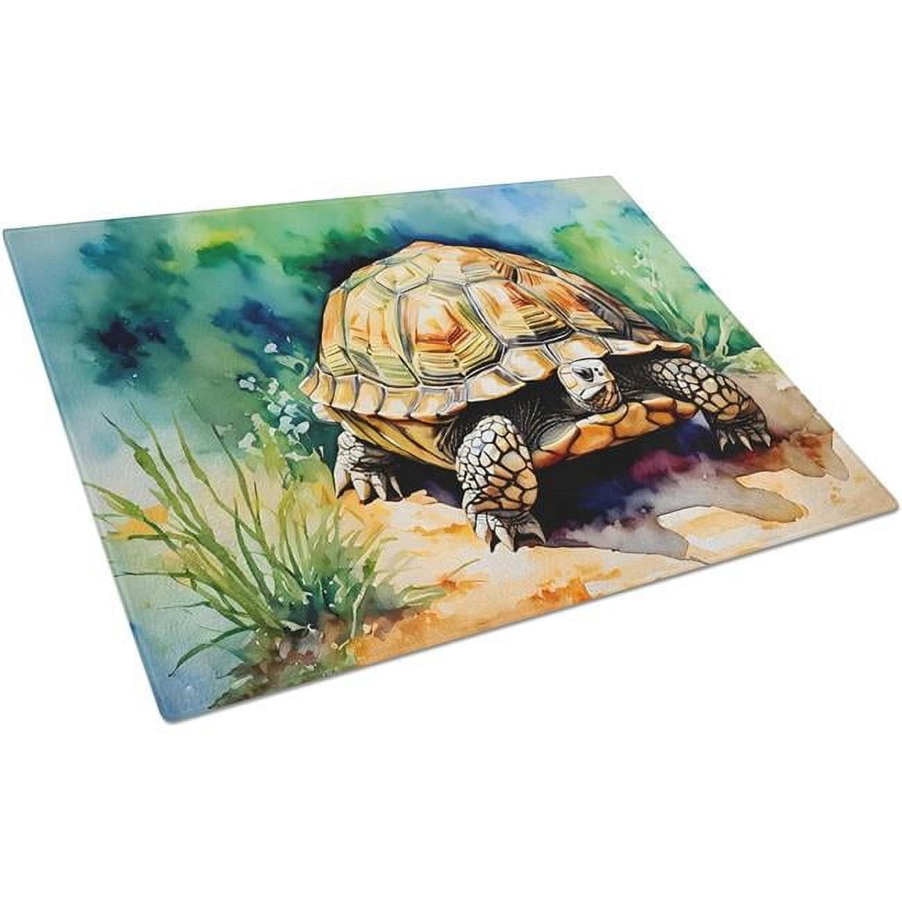 Turtles Tortoises Glass Cutting Board Large 12 in x 15 in - Walmart.com