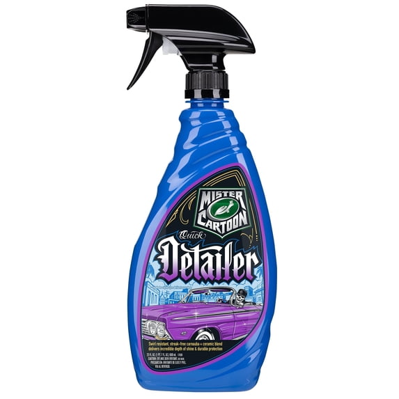Turtlewax, Car Cleaners, 23 oz, Mr Cartoon Waterless Detailer - Walmart.com