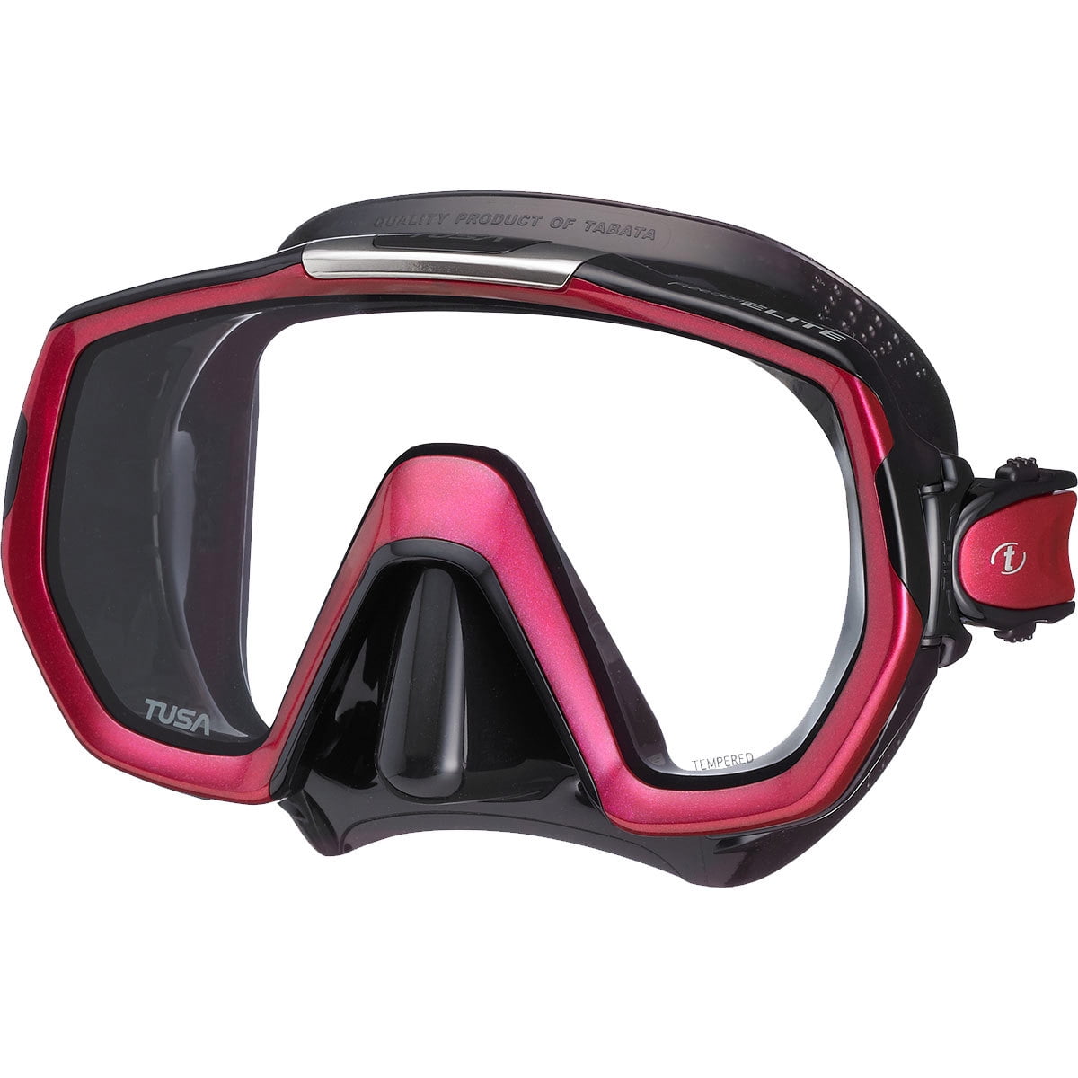 Tusa Freedom Elite Diving Mask (Black/Rose Pink) - Walmart.com