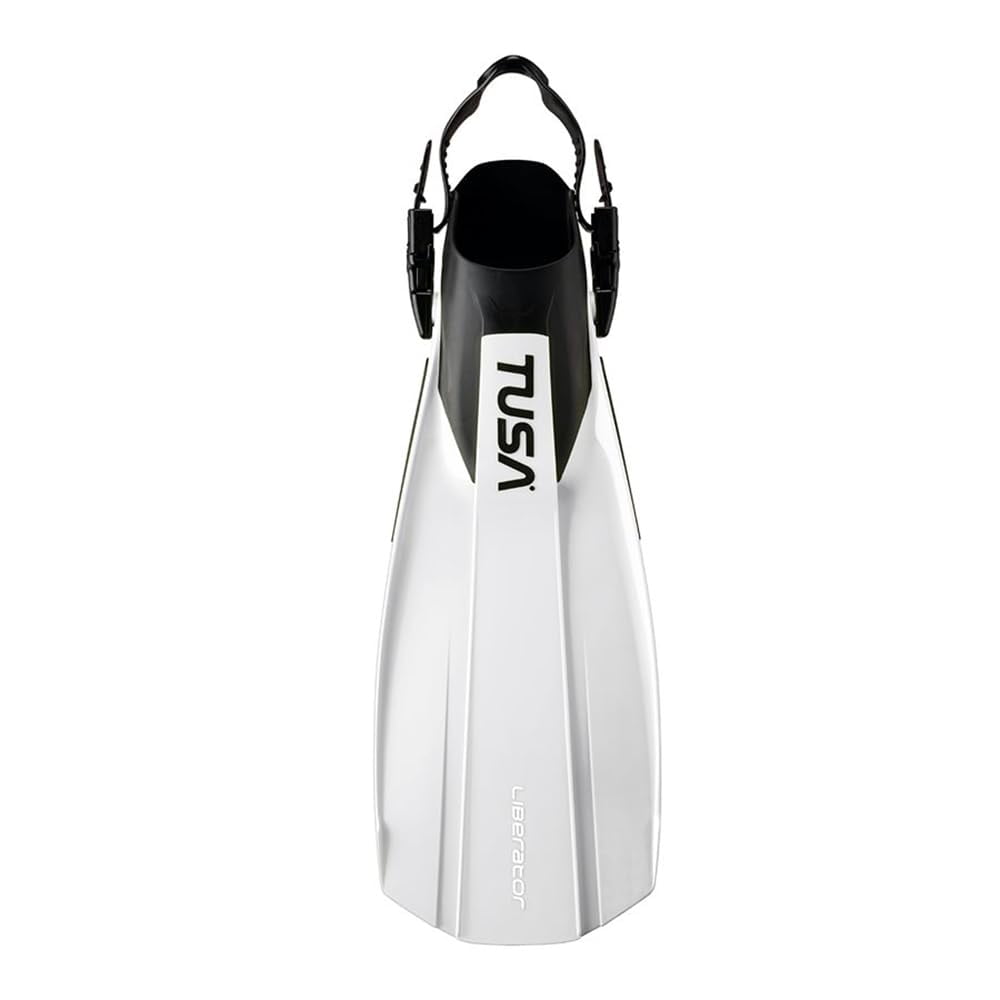 Tusa Liberator Diving Fins (White, Medium/Large) - Walmart.com