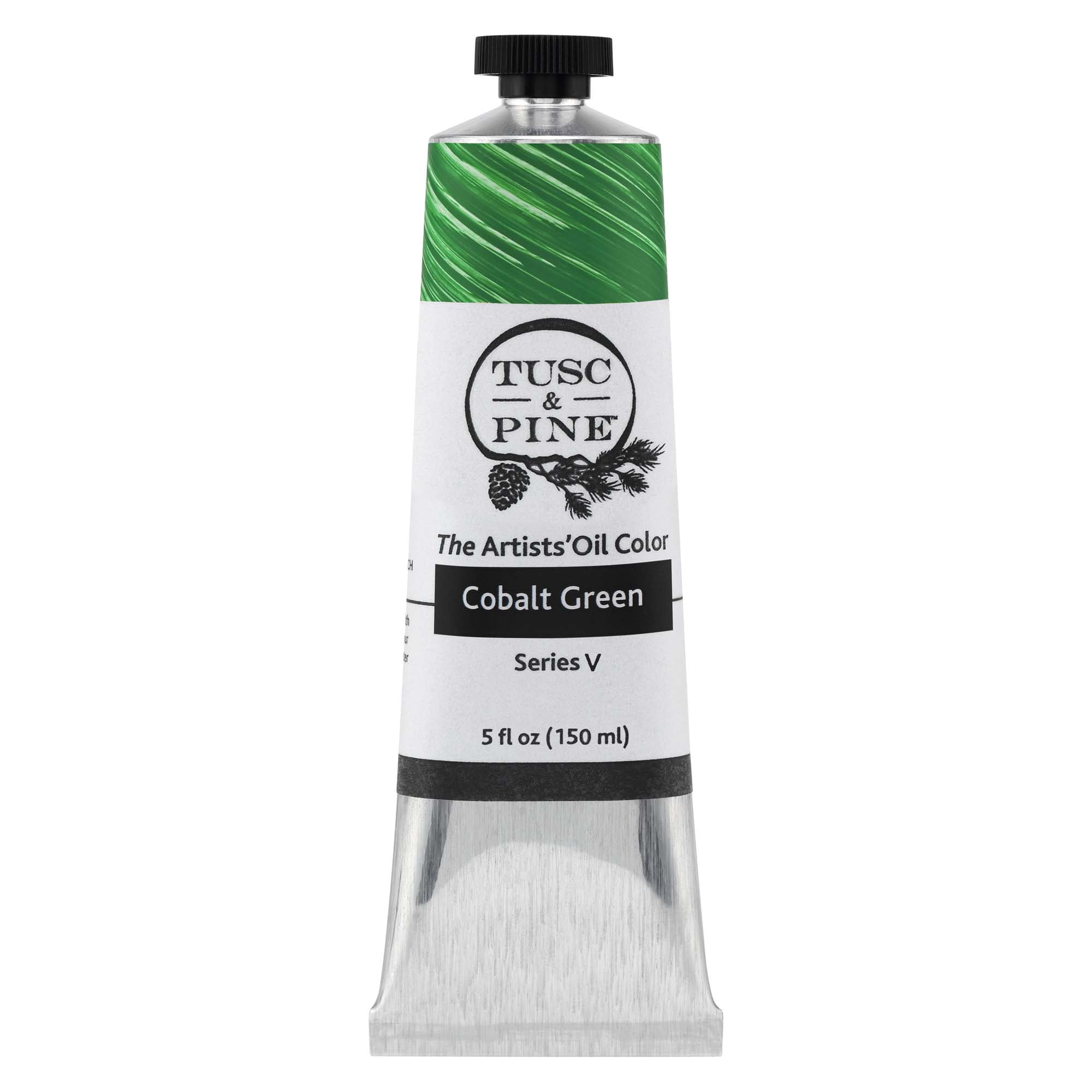 Tusc & Pine Artist Oil Paint - Cobalt Green, 150 ml, Non-Yellowing ...