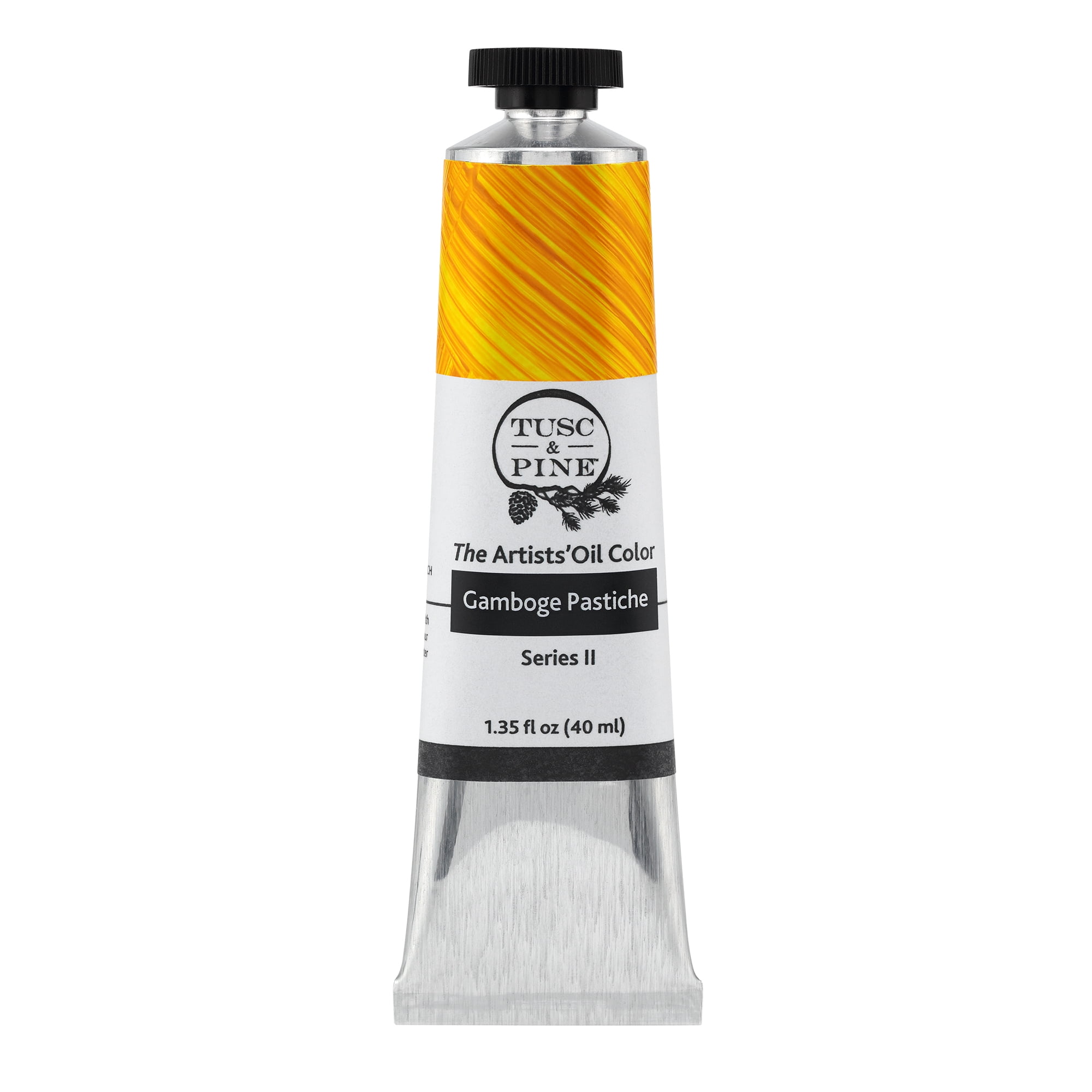Tusc & Pine Artist Oil Paint - Gamboge Pastiche, 40 ml, Non-Yellowing ...