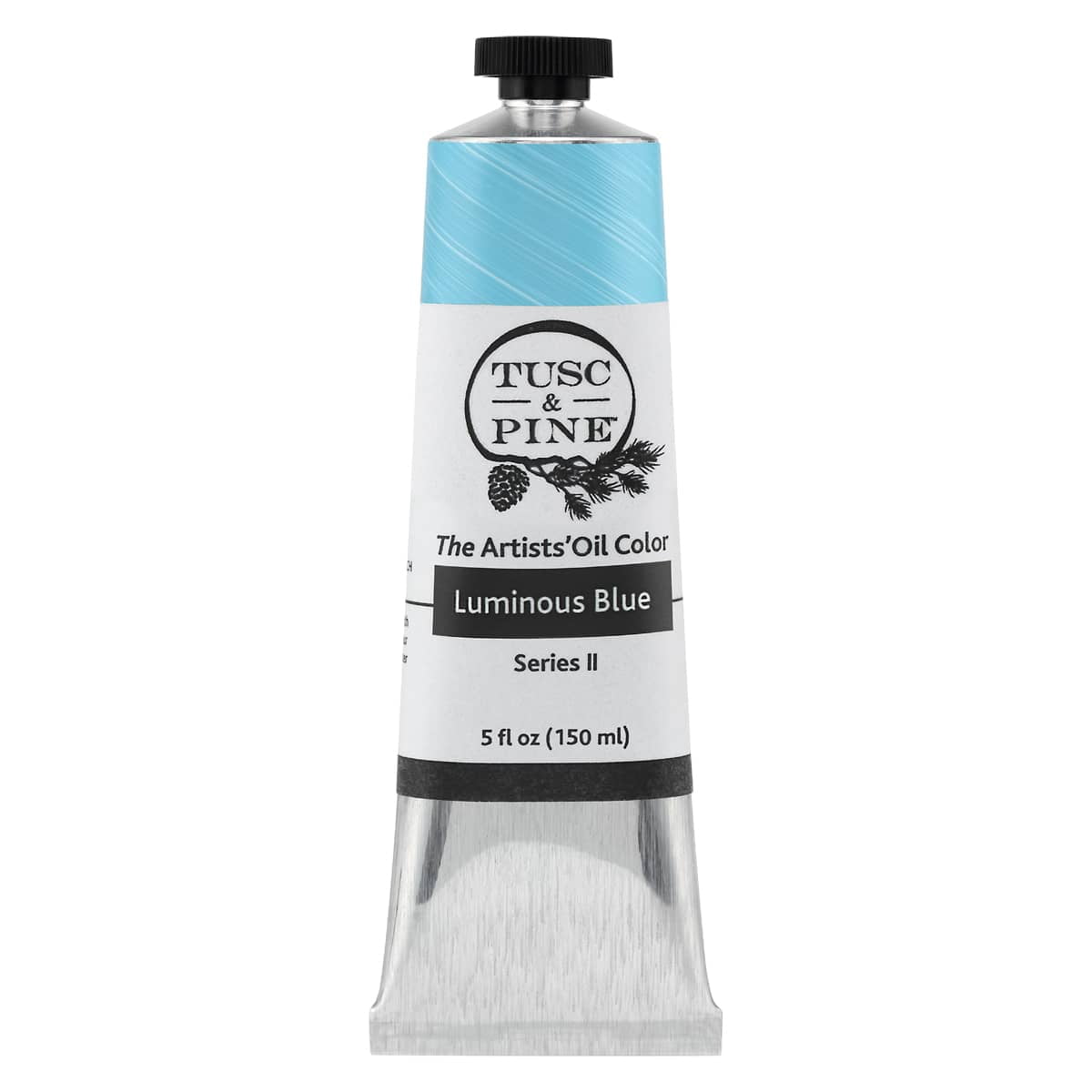 Tusc & Pine Artist Oil Paint - Luminous Blue, 150 ml, Non-Yellowing ...