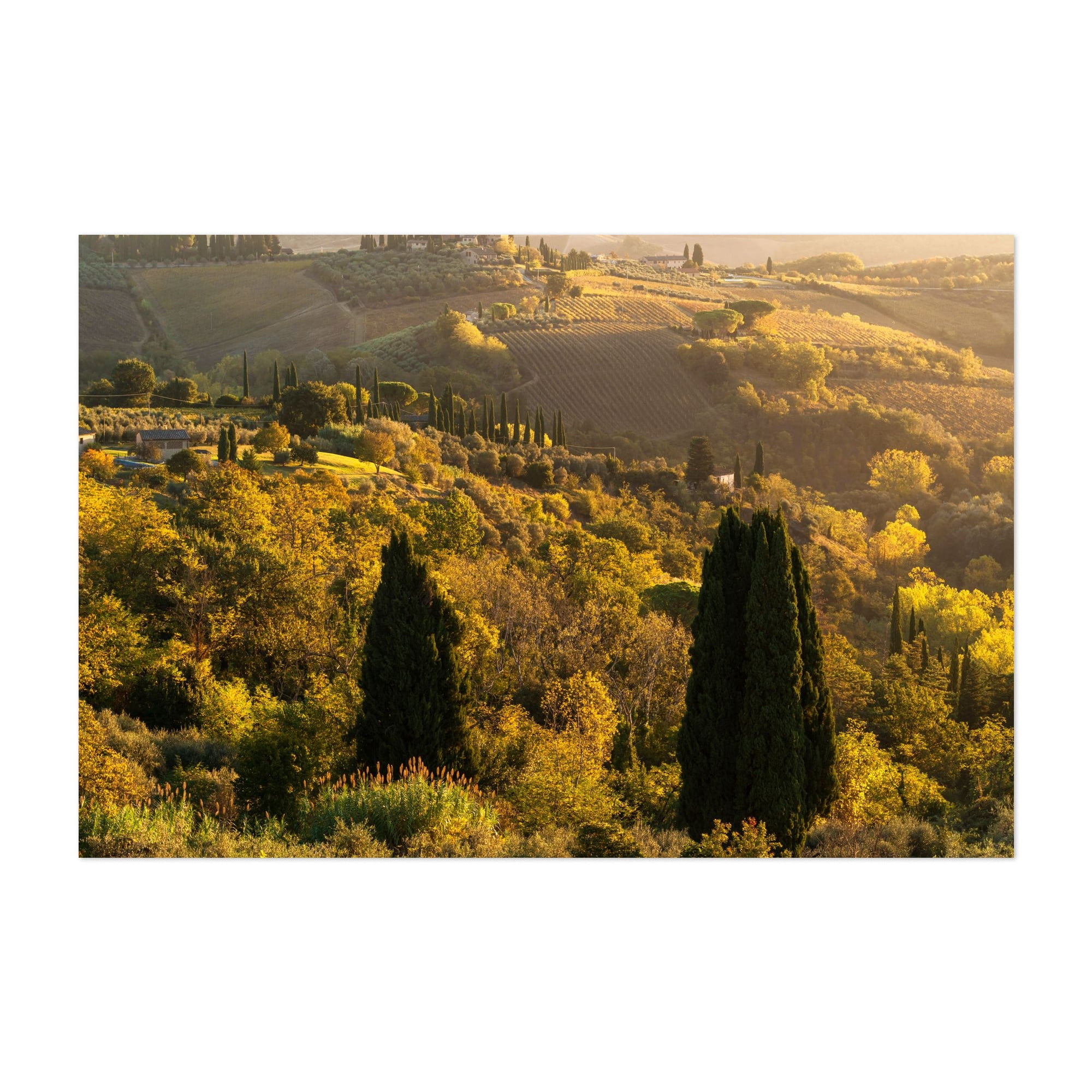 Tuscan Countryside in Autumn 3 - Tuscany Italy Photography Landscape ...