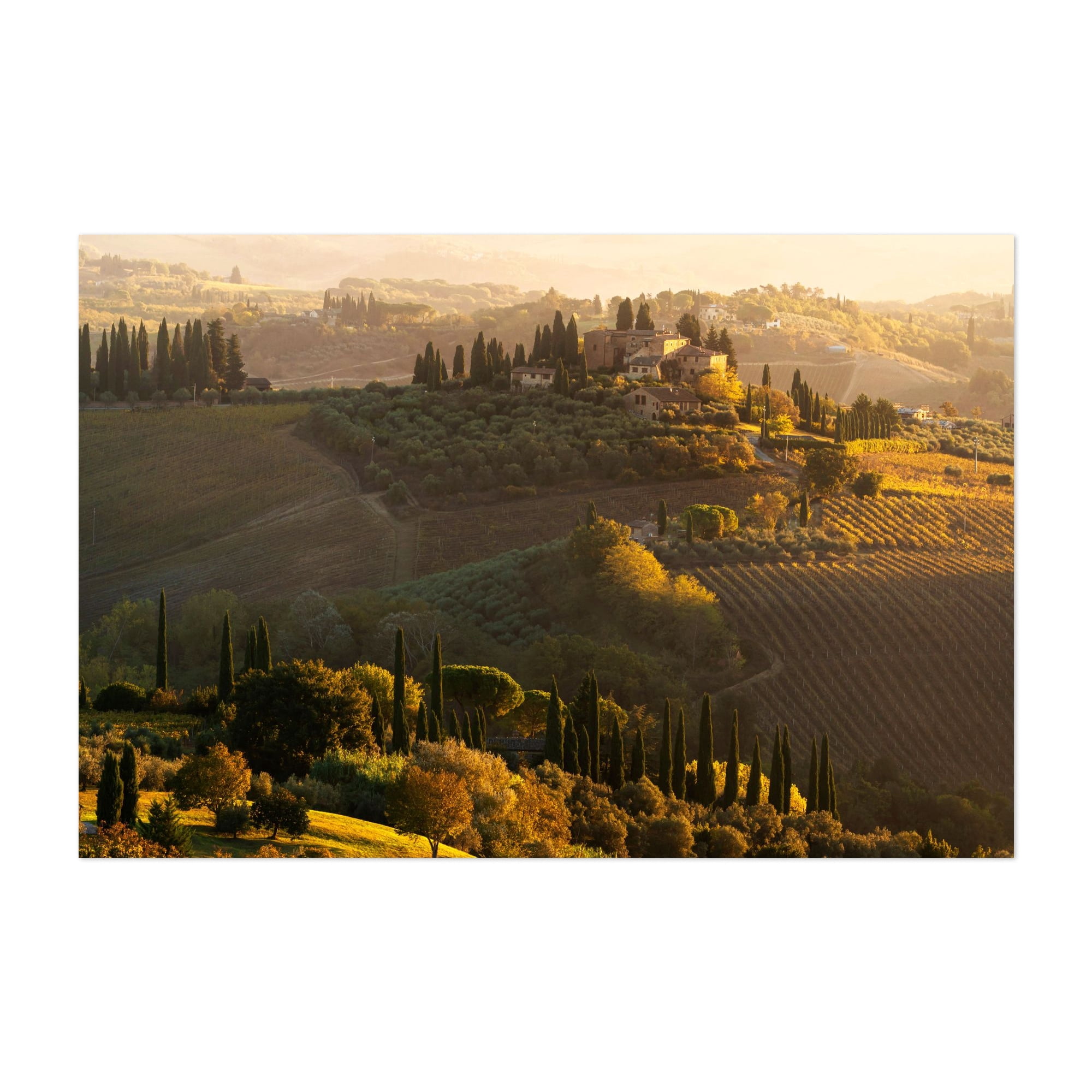 Tuscan Countryside in Autumn - Tuscany Italy Photography Landscape ...