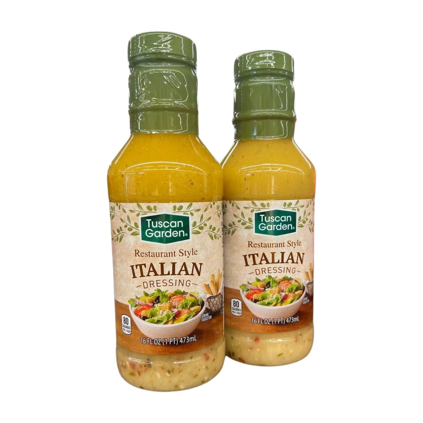Tuscan Garden Italian Dressing, 16 fl oz (473 ml), Pack of 2 - Walmart.com