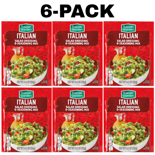 Tuscan Garden Italian Salad Dressing and Seasoning Mix 6-Pack 0.7 oz ...