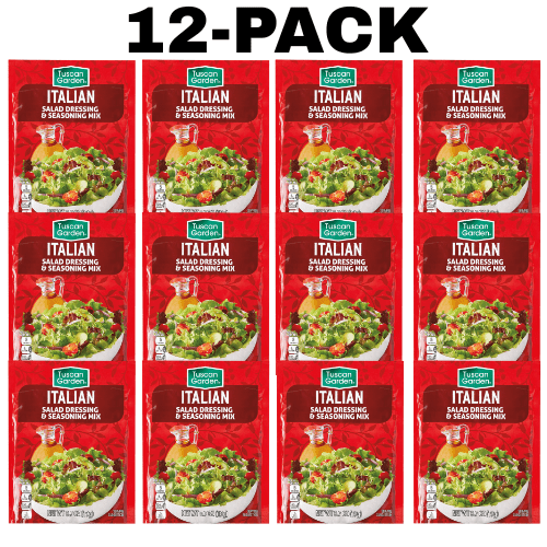 Tuscan Garden Italian Salad Dressing and Seasoning Mix 6-Pack 0.7 oz ...