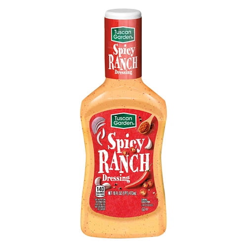 Tuscan Garden Spicy Ranch Dressing, 16 fl oz - Walmart.com