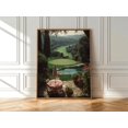 Tuscan Golf Course Italian Estate Landscape View Poster Unframed Paper ...