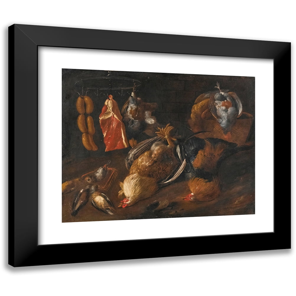 Tuscan School 24x20 Black Modern Framed Museum Art Print Titled - A ...