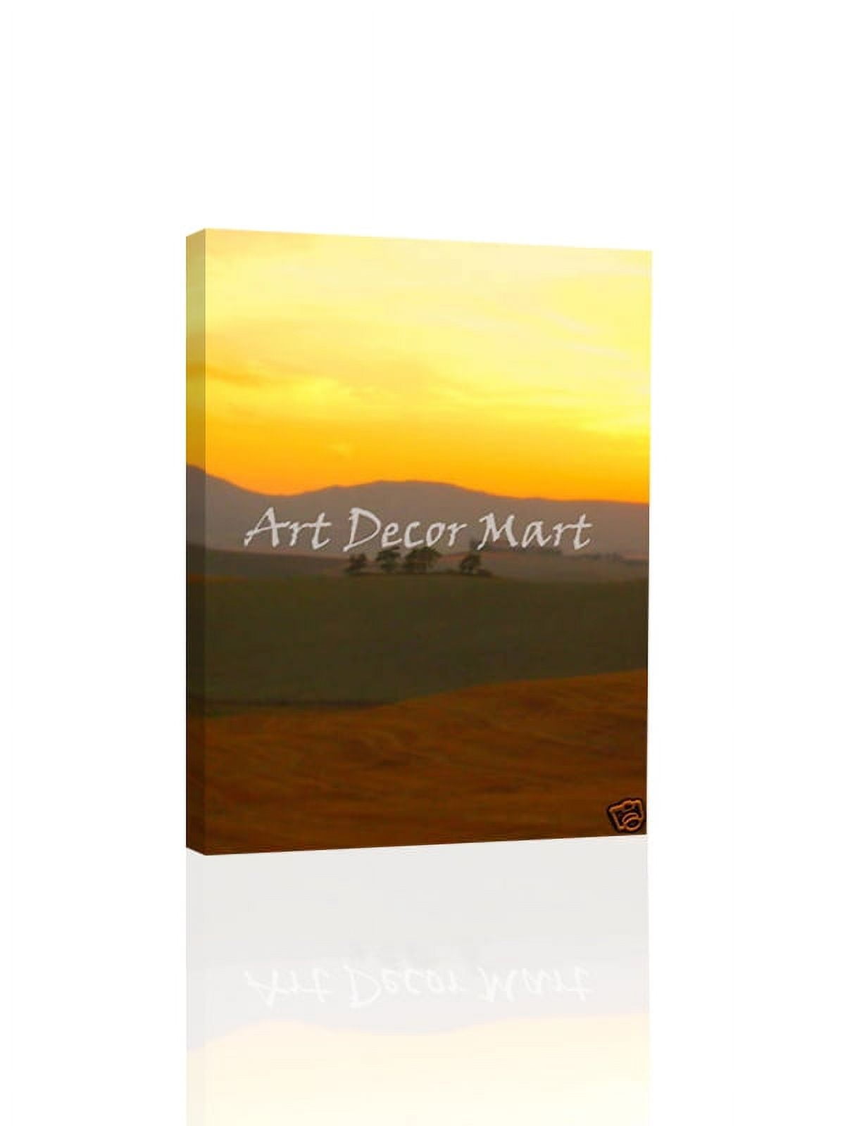 Tuscan Sunset - CANVAS OR FINE PRINT WALL ART - Walmart.com
