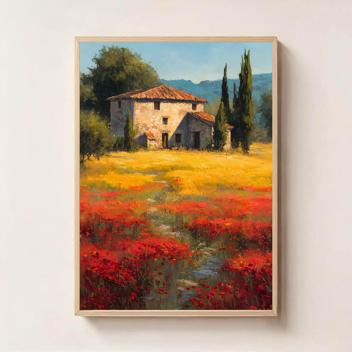 Tuscany Countryside Wall Art – Italy Digital Download Print – Rustic ...