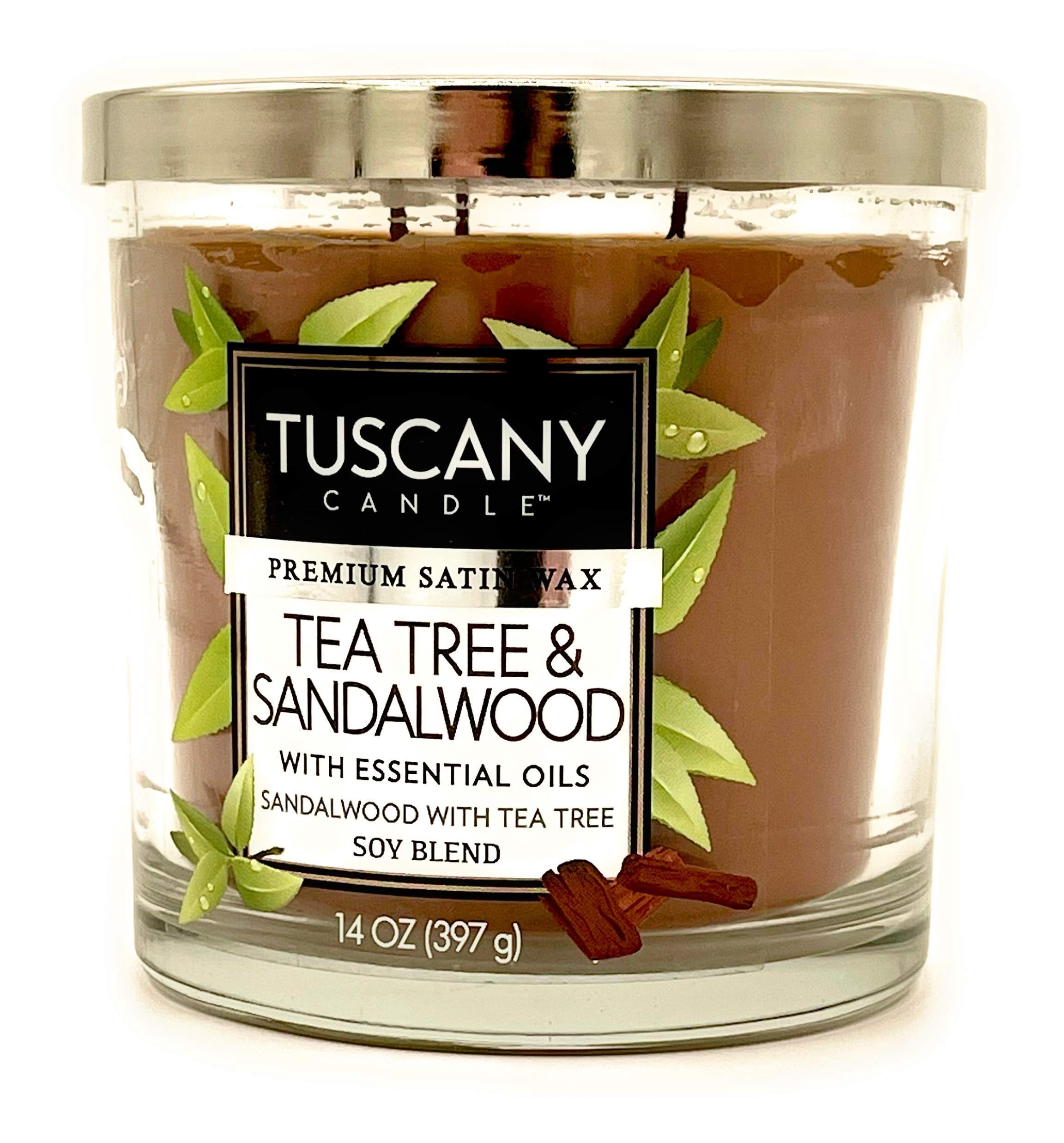 Tuscany Sandalwood Candle, 14 Ounce - Walmart.com