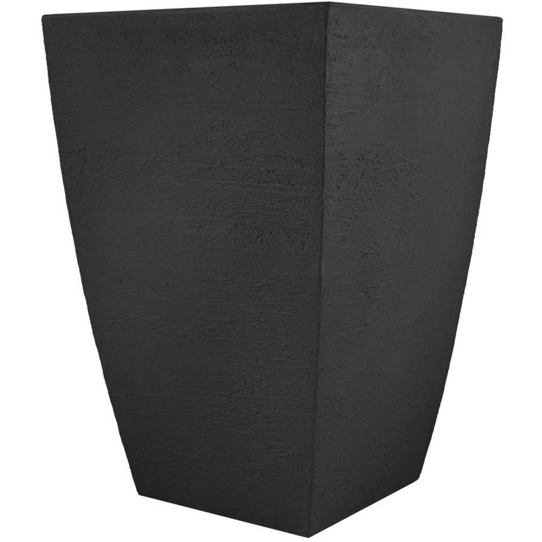 Tusco Modern Outdoor Tapered Tall Square Planter, 23-Inch - Walmart.com