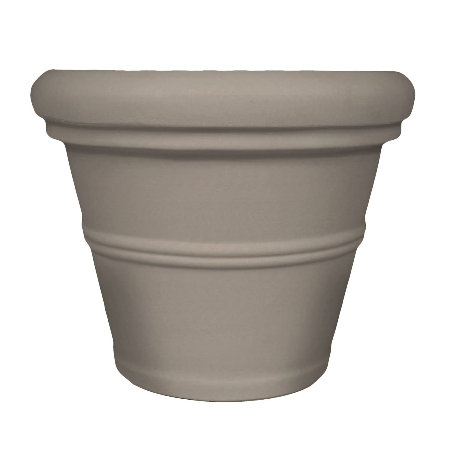 Tusco Products RR135SF Rolled MMF7 Rim Garden Planter, 13.5-Inch ...