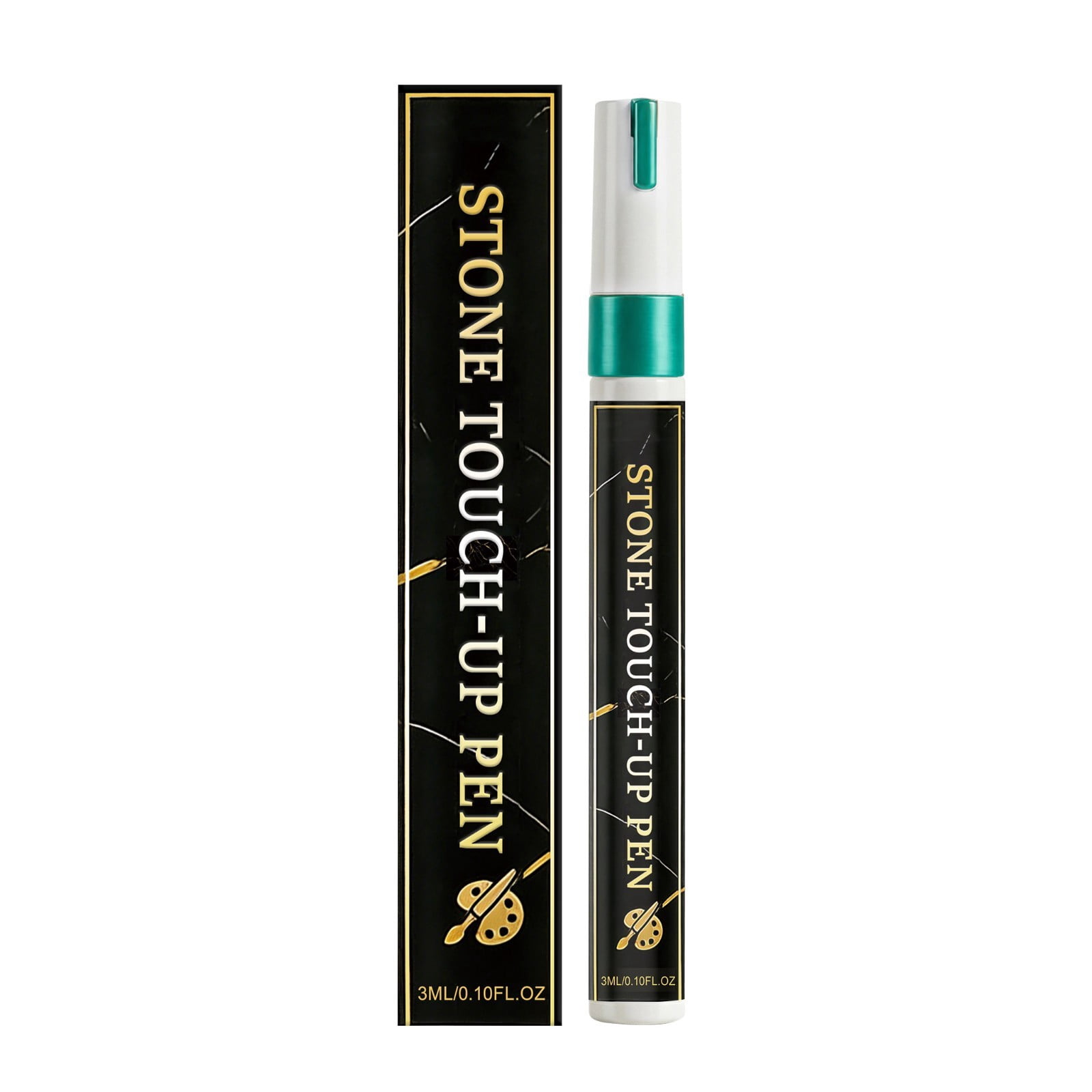 Tuscom 3Pcs Green Stone Repair Pen – Outdoor Tombstone Marker for ...