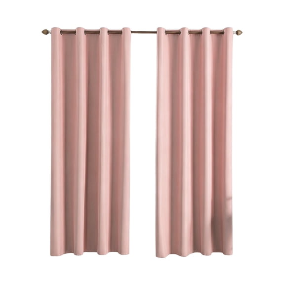 Tuscom 59x63in Blackout Curtain Thermal Insulated Room Darkening Drapes ...