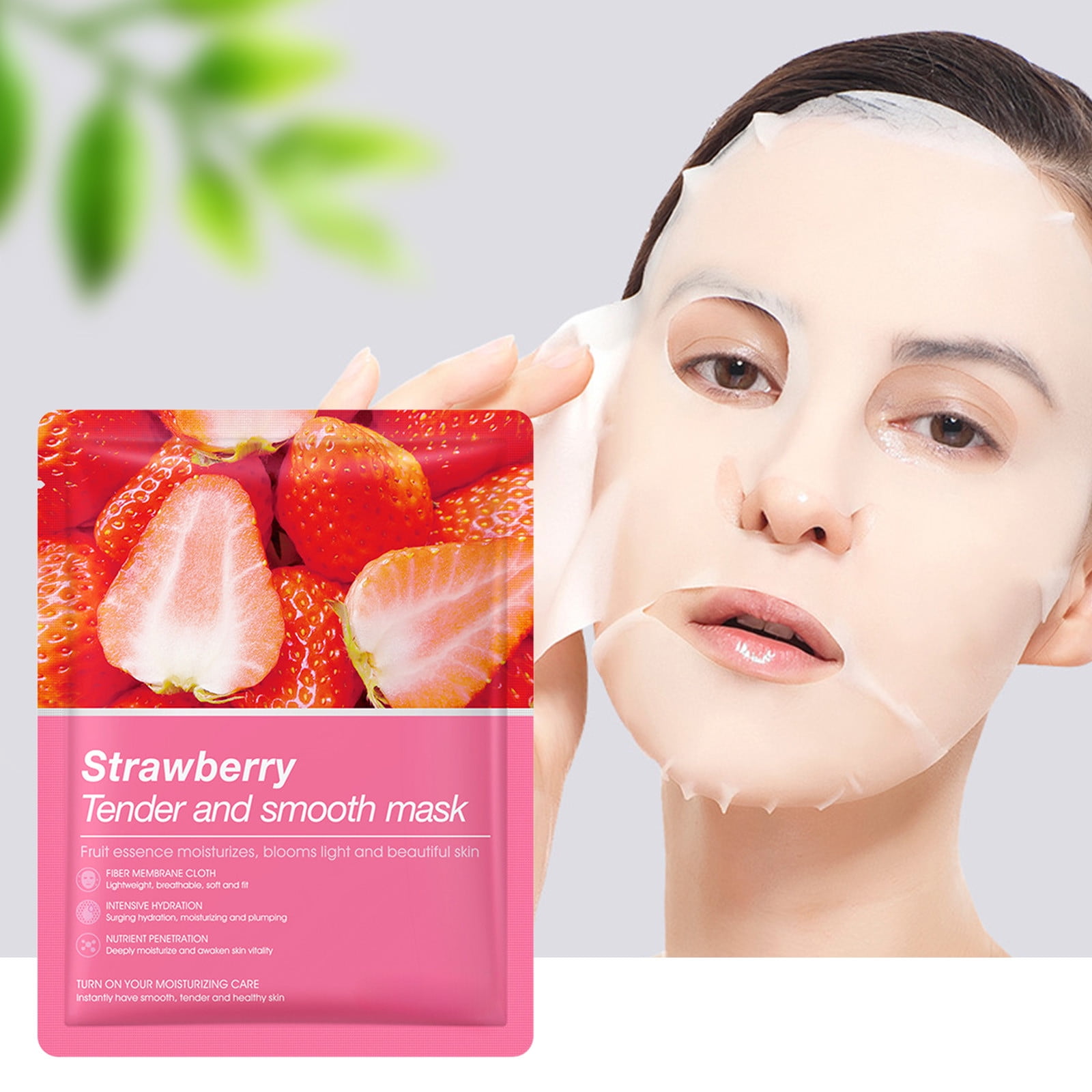 Tuscom Brightening Sleeping Mask – Collagen Peel Off Mask for Overnight ...