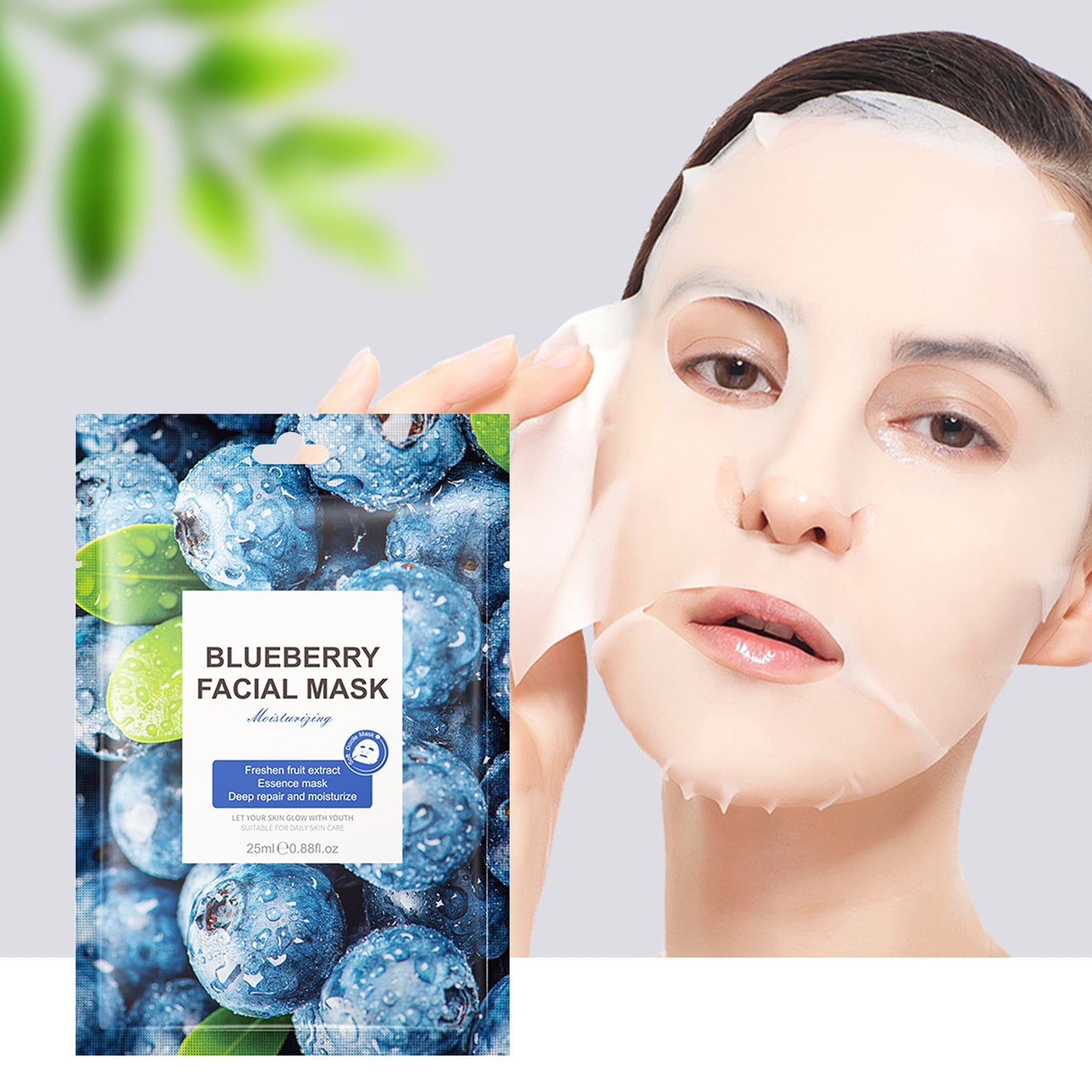 Tuscom Brightening Sleeping Mask - Overnight Hydrating Peel Off Mask ...