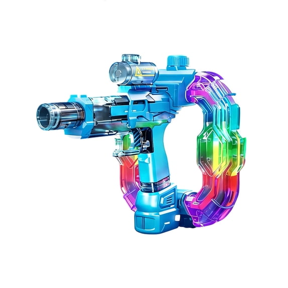 Tuscom LED Light Up Water Gun 32FT Range, Electric Squirt Blaster ...