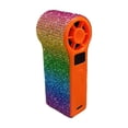 Tuscom Mini Portable Fan with LED Display Strong Wind Handheld ...