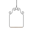 Tuscom Portable Iron Bird Stand Tabletop Parrot Perch with Swing Small ...