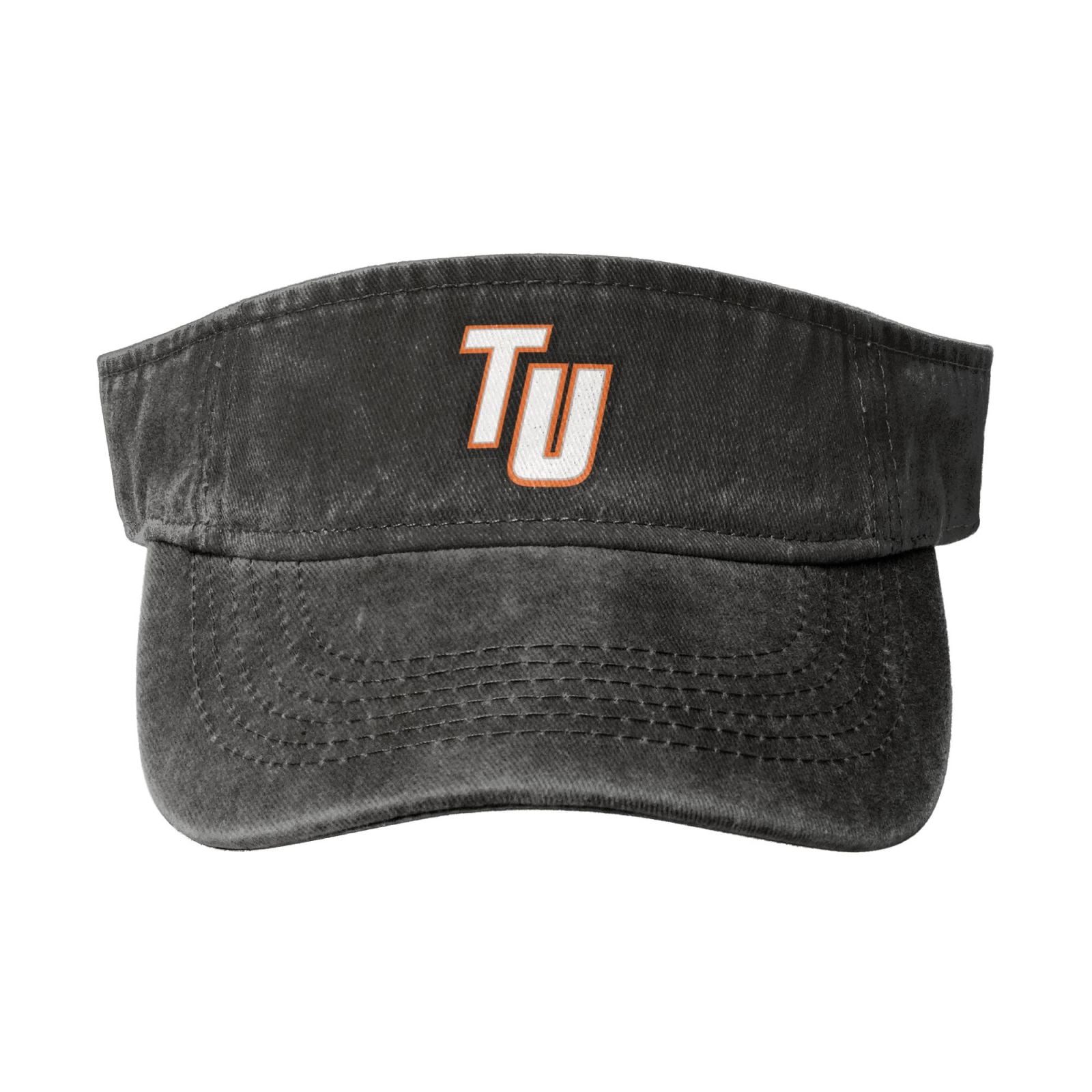 Tusculum University Logo Washed Cowboy Empty Top Baseball Sun Cap ...