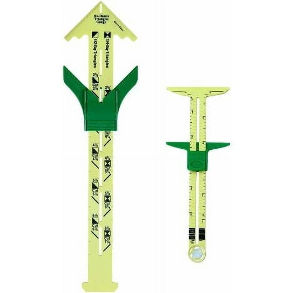 TuseyRxln 2 Pieces Sliding Gauge Quilting Sewing Measuring Tools ...