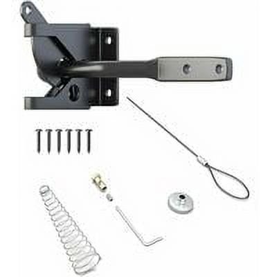 TuseyRxln Garden Gate Lock, Automatic Gravity Latch Spring Loaded Iron ...