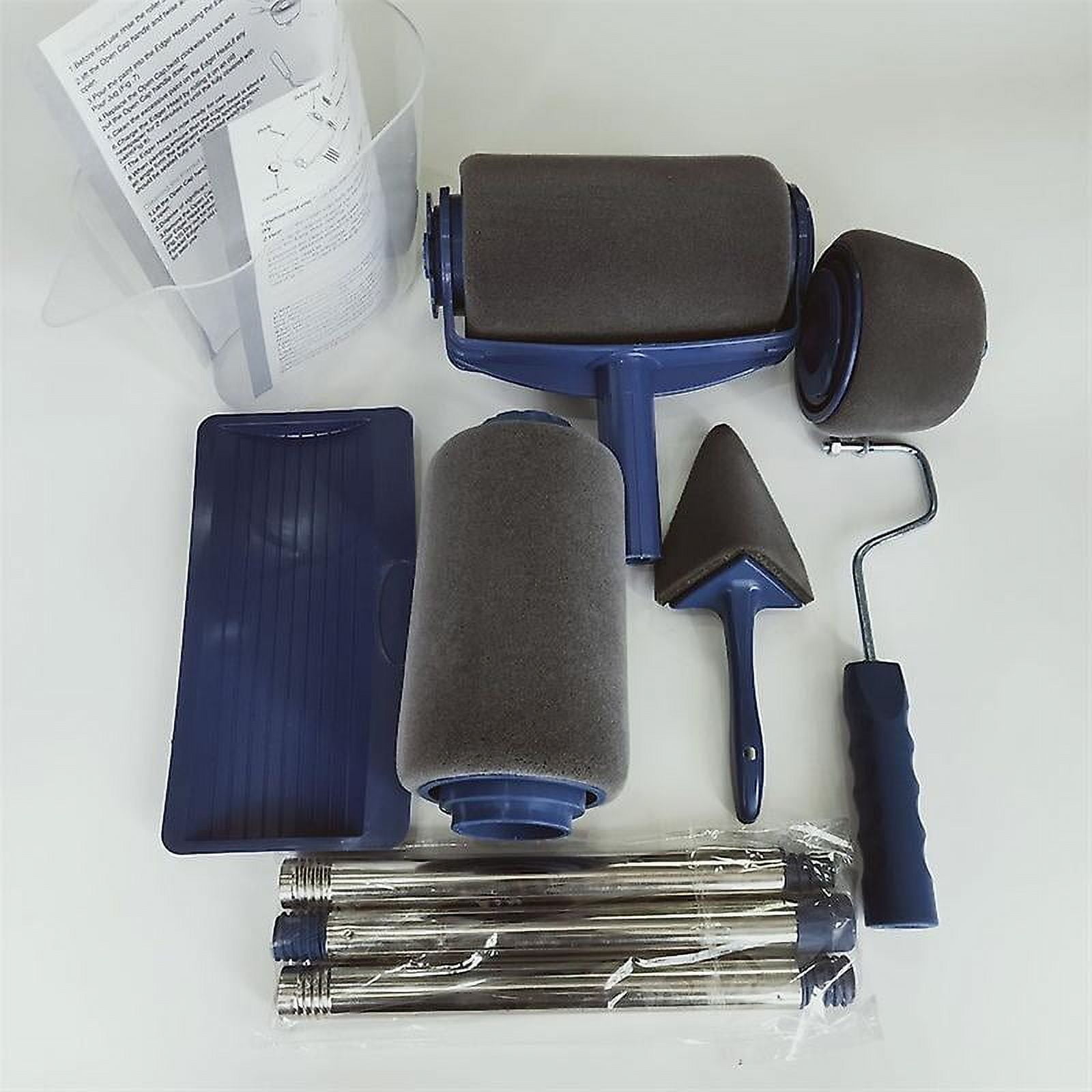 TuseyRxln Paint Roller Set, Seamless Paint Rollers For Painting Walls ...