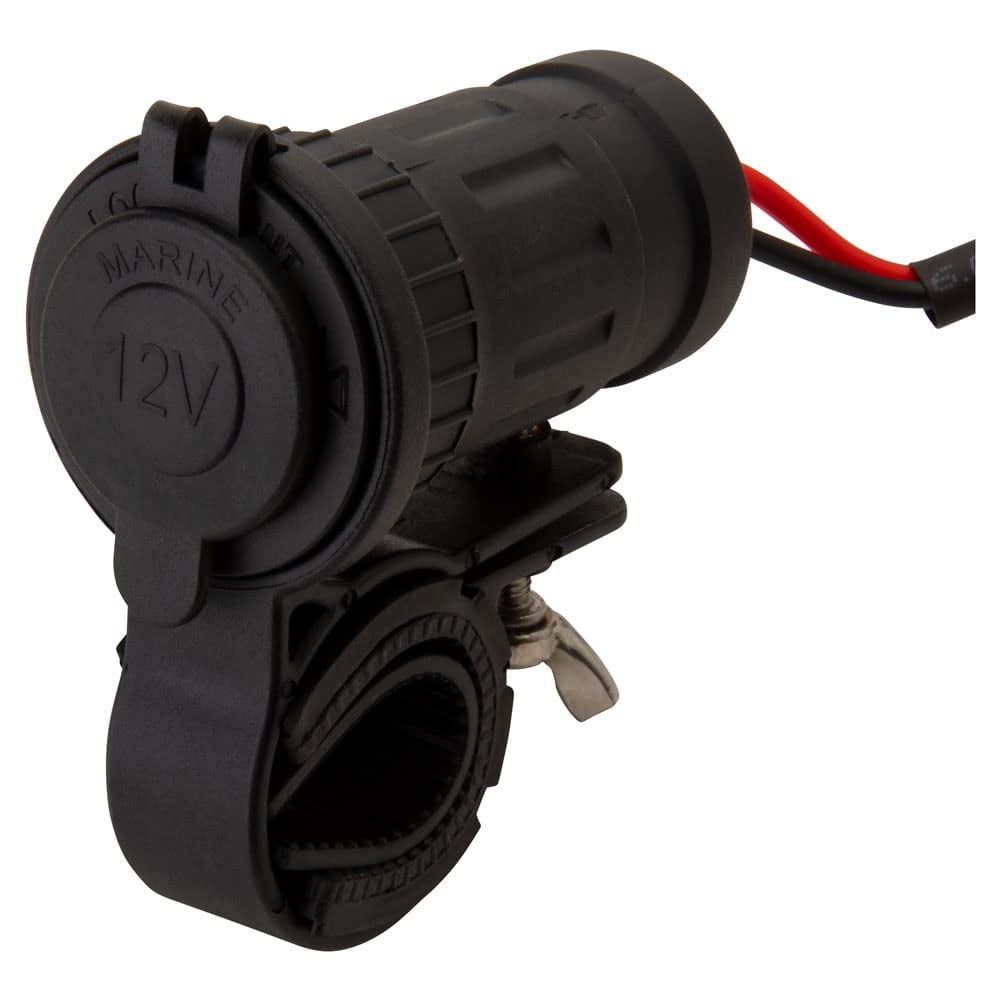 Tusk 12 Volt Power Socket Handlebar Thin Mount - Walmart Business Supplies
