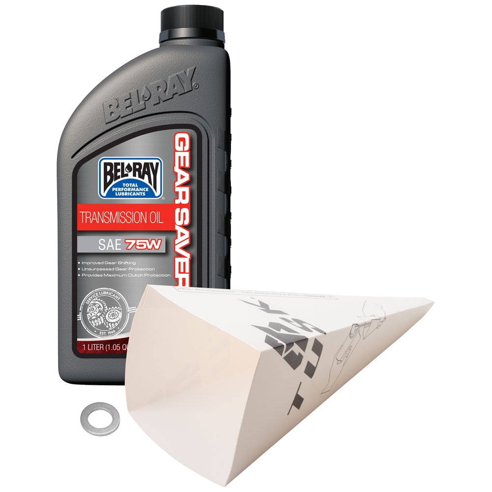 Tusk 2-Stroke Transmission Oil Change Kit For Bel-Ray Gear Saver 75W ...
