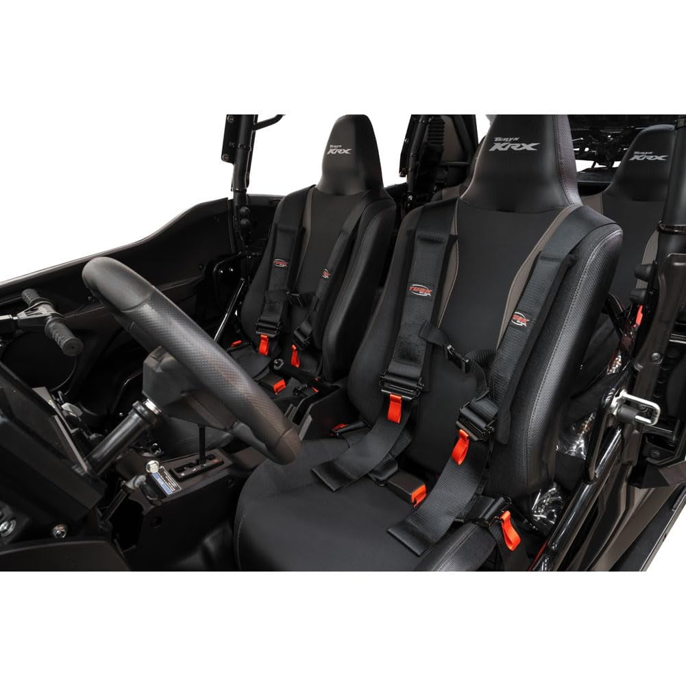 Tusk 4 Point 3 inch H-Style Safety Harness 2 Seat Package for Yamaha ...