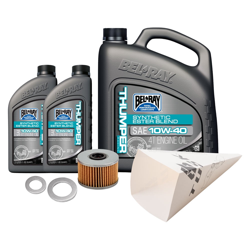 Tusk 4-Stroke Oil Change Kit Engine and DCT Oil Change with DCT Filter ...