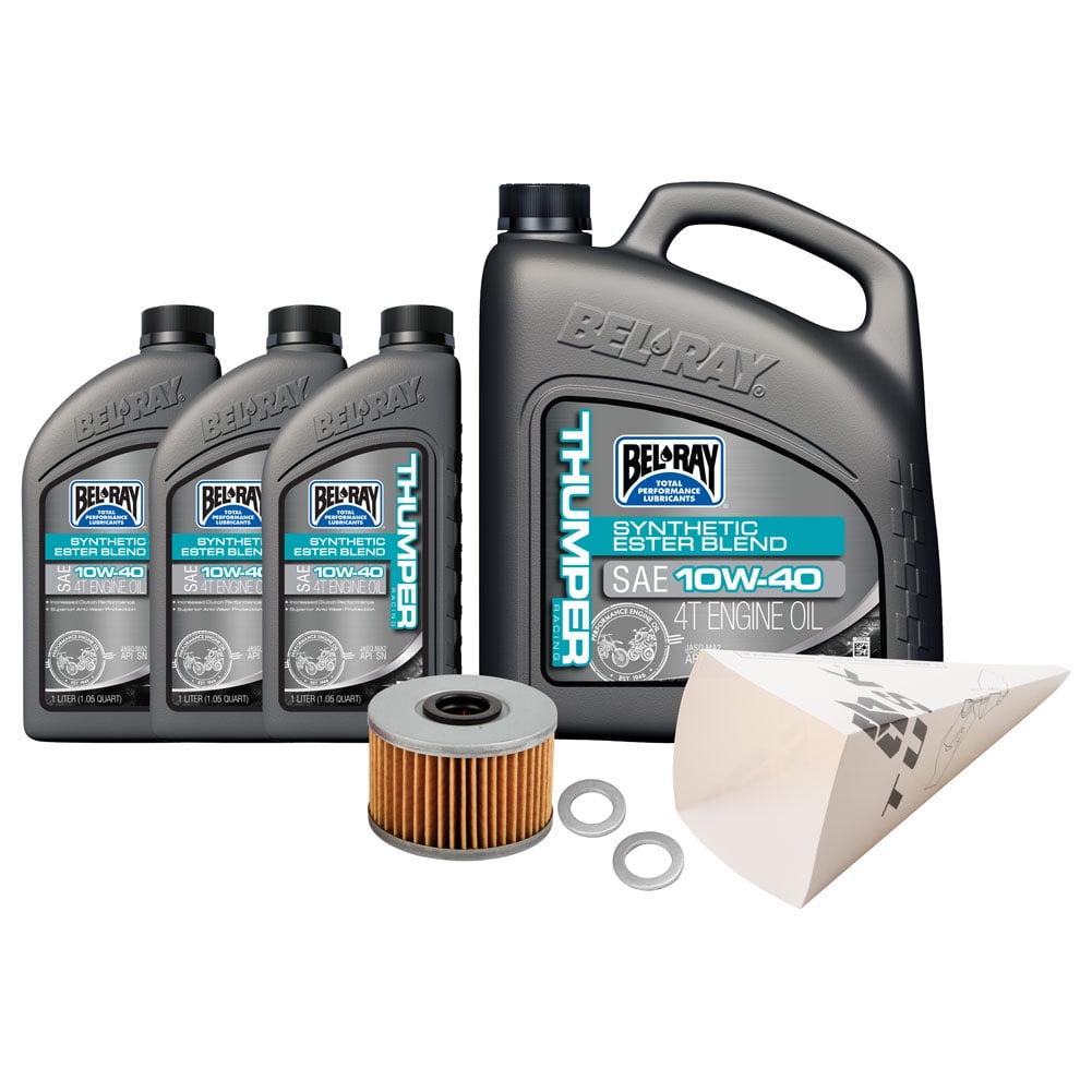 Tusk 4-Stroke Oil Change Kit Engine, DCT and Sub Trans Oil Change with ...