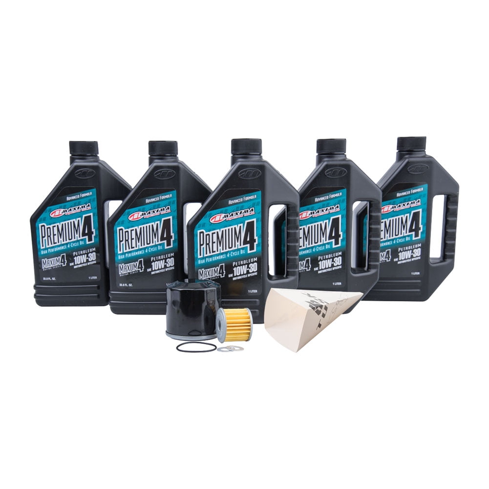 Tusk 4-Stroke Oil Change Kit For Maxima Premium 10W-30 For Honda Rebel ...