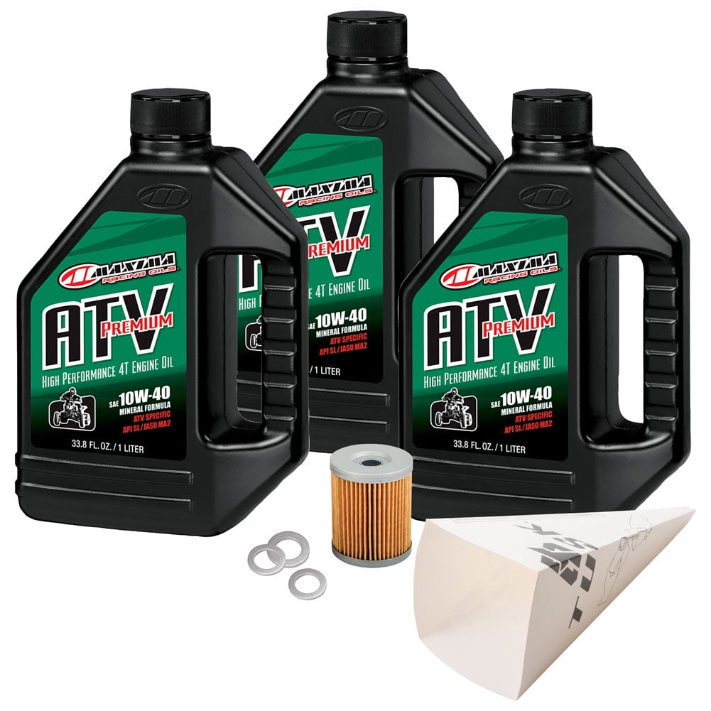 Tusk 4-Stroke Oil Change Kit For Maxima Premium 10W-40 For CFMOTO ...