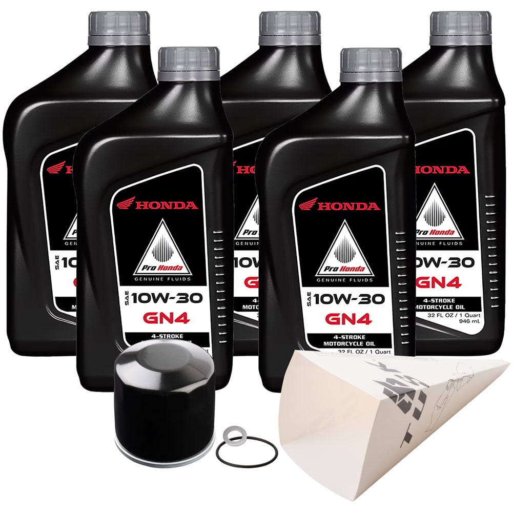 Tusk 4-Stroke Oil Change Kit For Pro-Honda GN4 10W-30 - Walmart.com