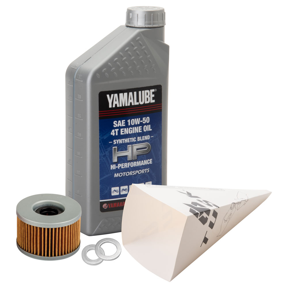 Tusk 4-Stroke Oil Change Kit For Yamalube Performance Semi-Syn 10W-50 ...