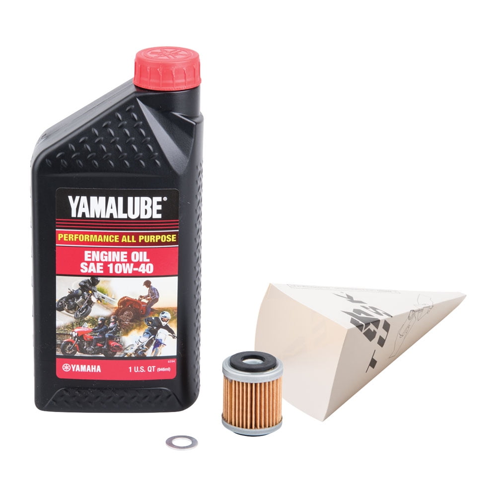Tusk 4-Stroke Oil Change Kit for Yamalube All Purpose 10W-40 - Walmart.com