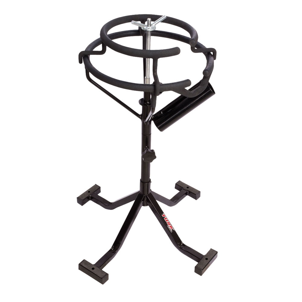 Tusk Adjustable Height Motorcycle Tire Changer Stand: Iron Kit for Tire ...