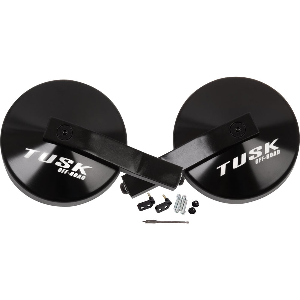 Tusk Alloy UTV Mirror Kit w/A-Pillar Mounts For Polaris RZR Pro S 4 ...