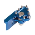Tusk Aluminum Brake Pedal Replacement Toe Tip Blue For Yamaha YZ450F ...