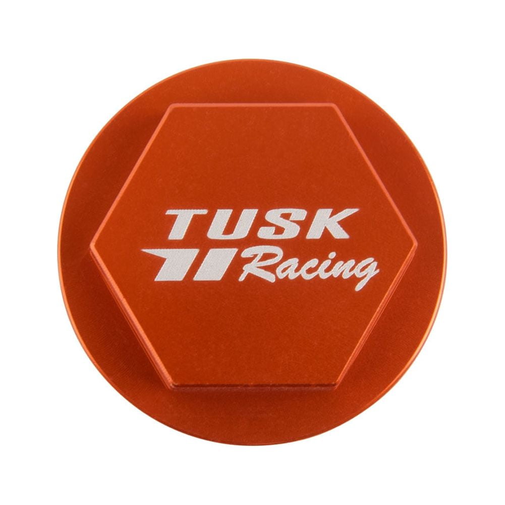 Tusk Anodized Rear Brake Reservoir Cap Orange For KTM 300 XC (Fuel ...