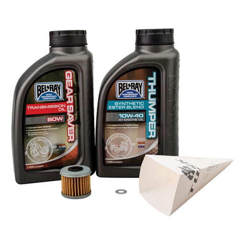 Tusk Bel-Ray 4-Stroke Oil Change Kit For Honda Crf150R 2007–2022 Gear ...
