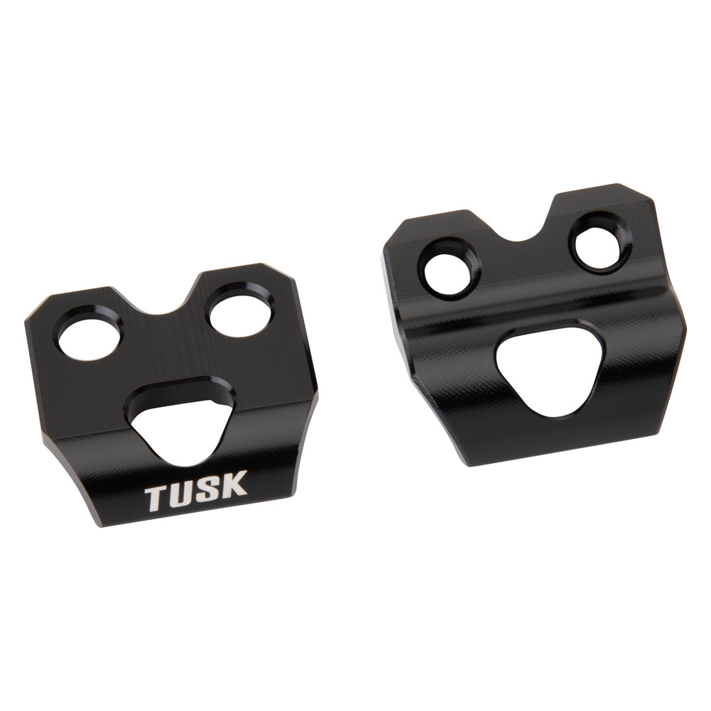 Tusk Billet Aluminum Brake Line Clamp Black for Yamaha YZ85 2019-2024 ...