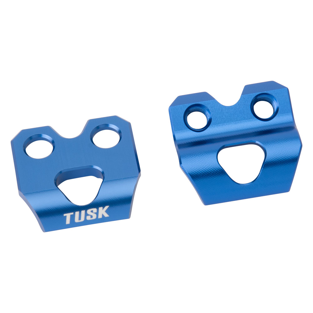 Tusk Billet Aluminum Brake Line Clamp Blue for Yamaha YZ250F Monster ...