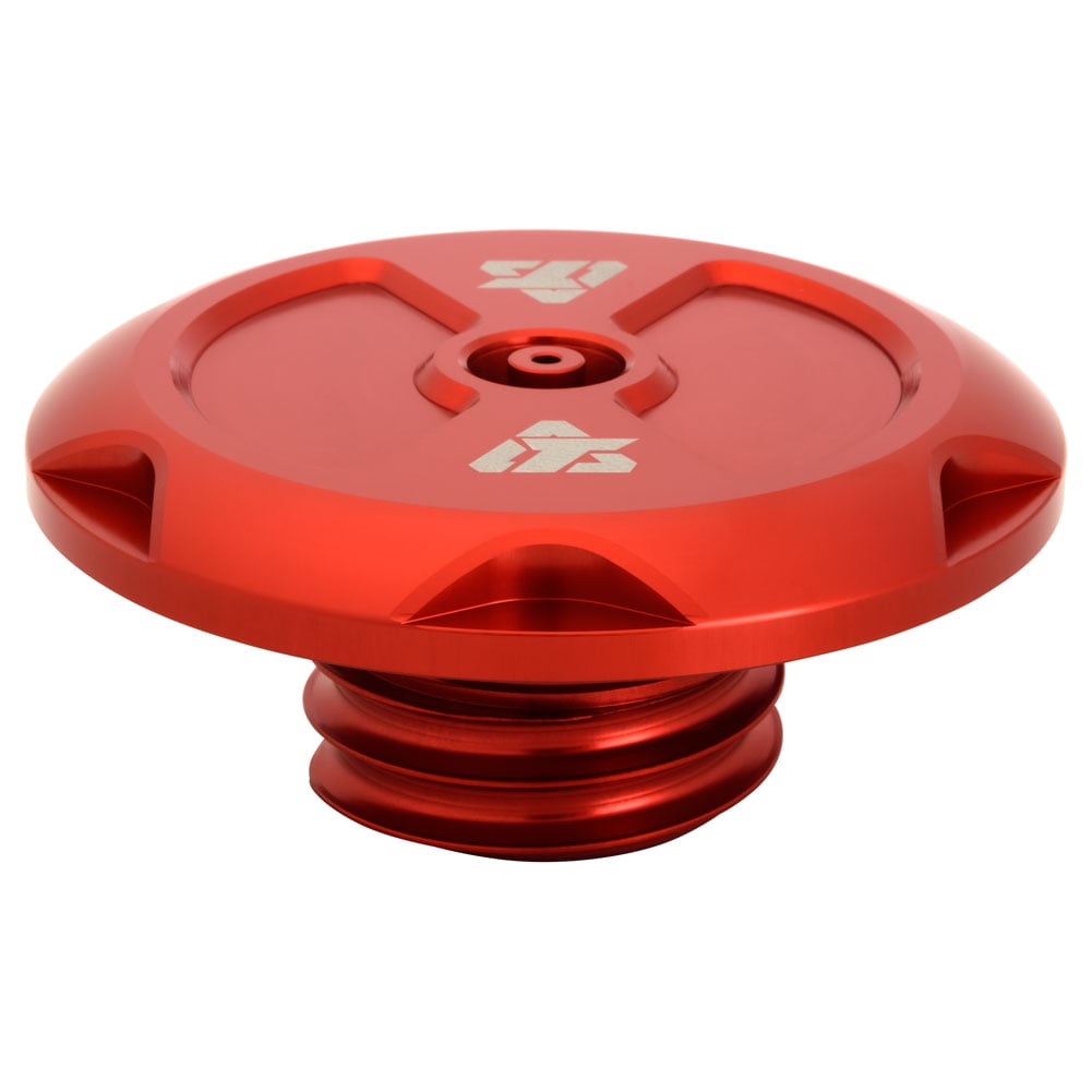 Tusk Billet Aluminum Gas Cap Red For Honda CRF125F 2019-2025 - Walmart.com