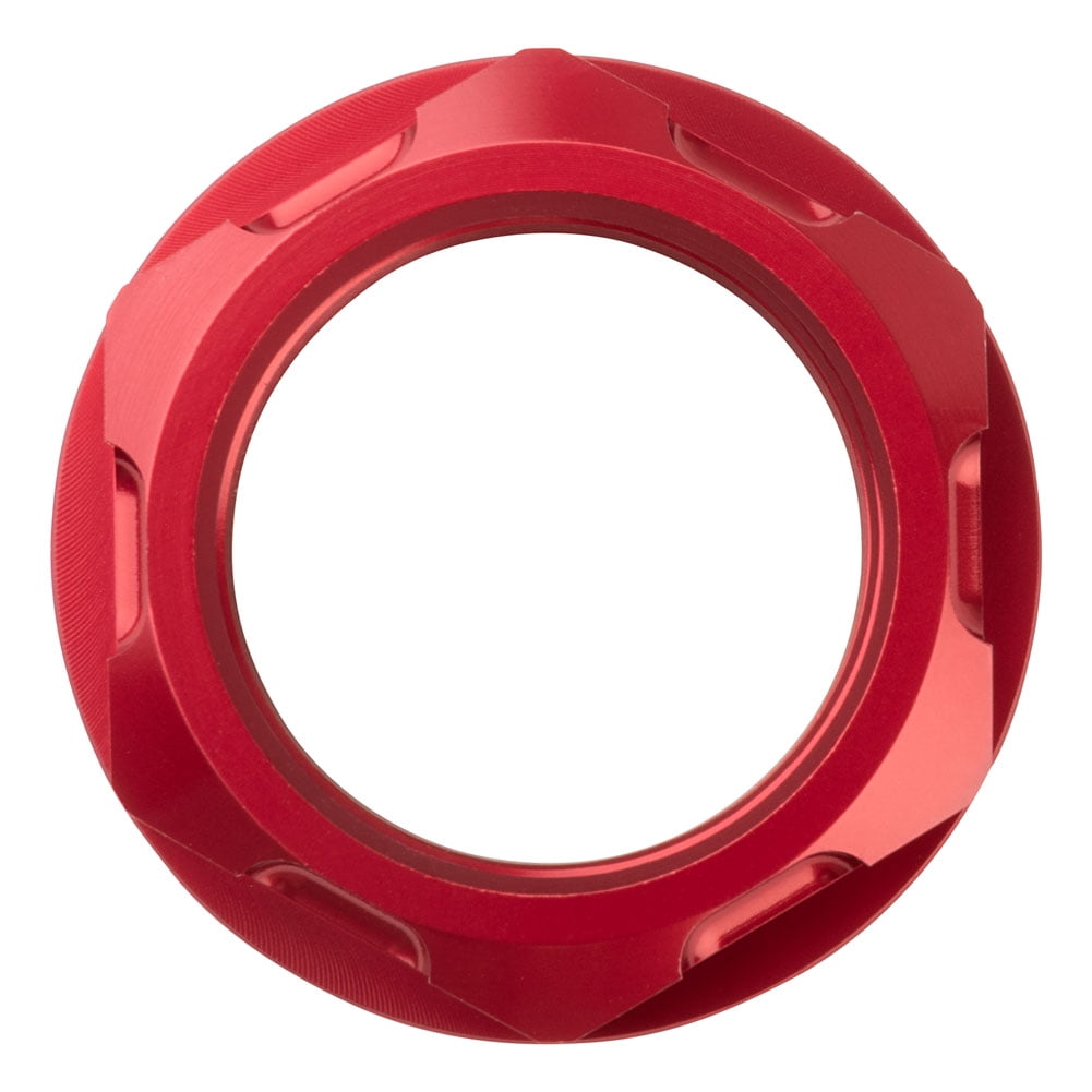 Tusk Billet Aluminum Steering Stem Nut Red For Yamaha YZ250 Monster ...